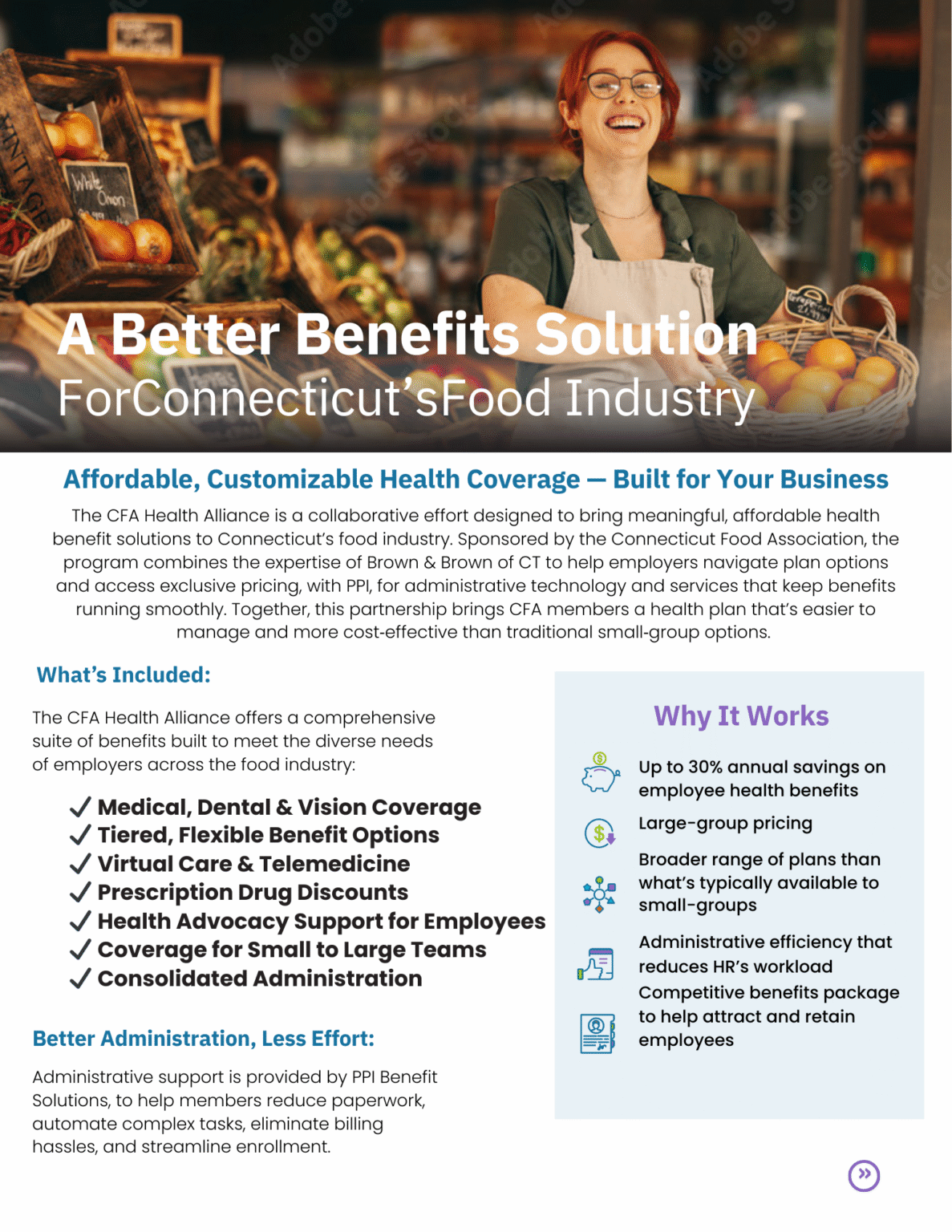 CFA Benefits Alliance | Connecticut Food Association